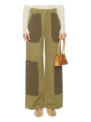 Cult Gaia Wynn Pant - Rosemary Multi