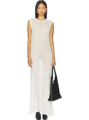 LISA YANG Madelena Maxi Dress - Cream