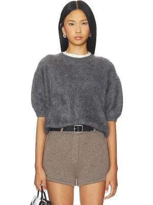 LISA YANG Juniper Sweater Graphite Brushed