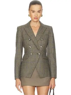 Veronica Beard Miller Dickey Jacket - Moss Multi