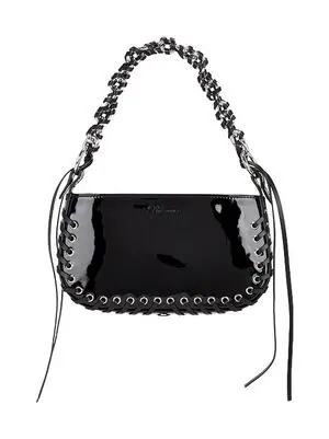 Blumarine Patent Leather Bag - Black