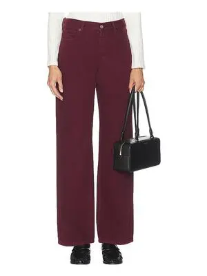 Still Here Everyday Straight Jeans - Burgundy