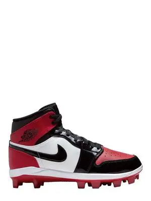 JORDAN Jordan 1 Retro High MCS Patent Leather Sneakers White/fire Red/black