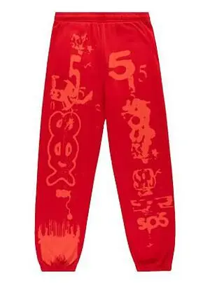 SP5DER Xray Sweatpant - Red