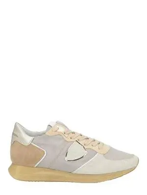 Philippe Model Light Leather Low-Top Sneakers Light Grey