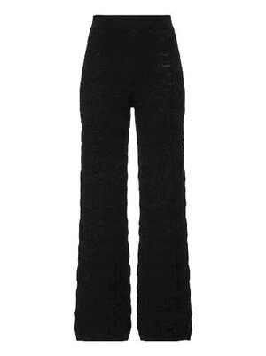 Missoni Straight-leg Knit Pants - Black