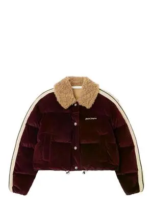 Palm Angels Classic Logo Cord Jacket - Red