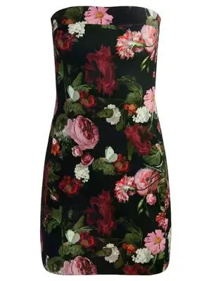 ALICE + OLIVIA Kelly Floral Mini Dress