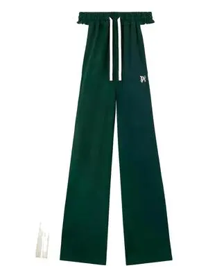 Palm Angels Monogram Side-panel Track Pants - Green