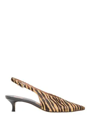 DOLCEVITA Alenna Slingbacks - Tiger Calf Hair