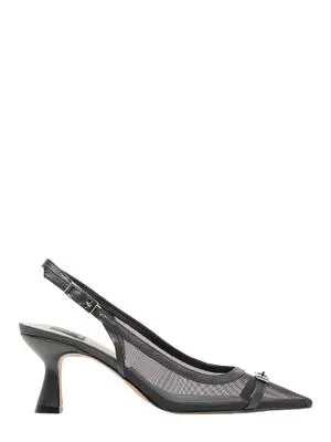 DOLCEVITA Lorine Slingback Heels - Onyx Mesh