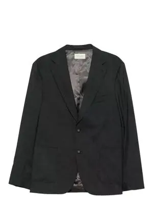 Officine Générale Single-breasted Blazer Grey