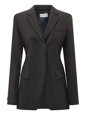 Sportmax Single-breasted Blazer - Black