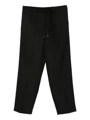 COSTUMEIN Drawstring-waist Trousers - Black