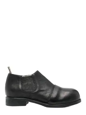 ZIGGY CHEN Elasticated-panel Boots - Black
