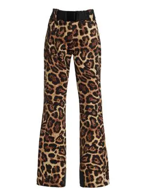 Goldbergh Minou Leopard Print Ski Pants - Animal