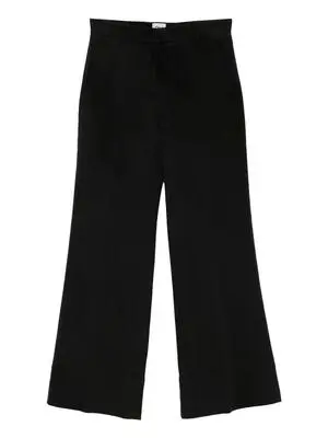 QL2 QUELLEDUE Melody Flared Trousers - Black