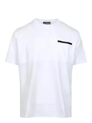 Herno Zip-pocket Panelled T-shirt - White