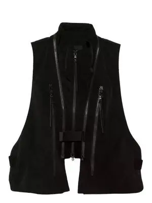 THE VIRIDI-ANNE Twil Tactical Vest - Black