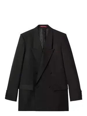 Gucci Double-breasted Blazer - Black