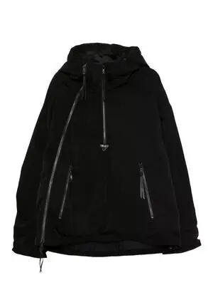 THE VIRIDI-ANNE Padded Hood Jacket - Black