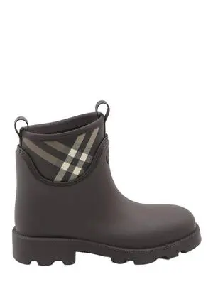 Burberry Marsh Stamp Ankle Boots - Brown