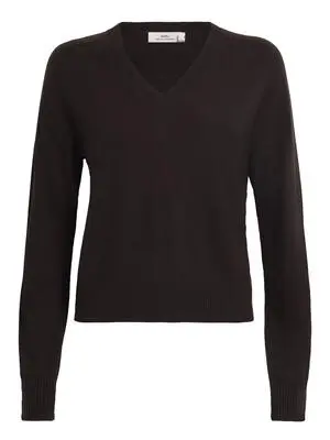Arch4 Cashmere Holyhead V-neck Sweater - Brown