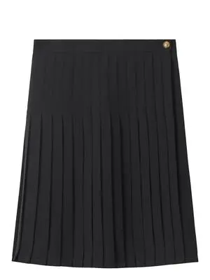 Burberry Pleated Mini Skirt - Black
