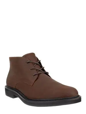 Ecco Metropole London Waterproof Suede Chukka Boot - Cocoa Brown