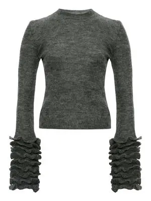 Alaïa Wool Sweater - Grey
