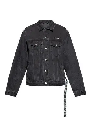 44 LABEL GROUP Denim Jacket - Black