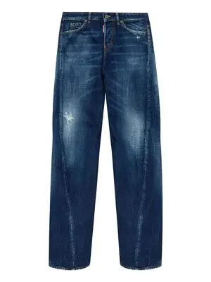 Dsquared2 Twisted Jeans - Navy Blue