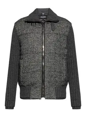 Dolce & Gabbana Herringbone Pattern Jacket - Grey