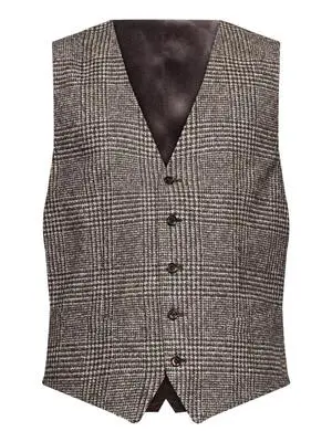 DOLCE & GABBANA Checked Pattern Vest