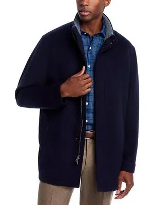 Peter Millar Crown Flex City Coat Navy