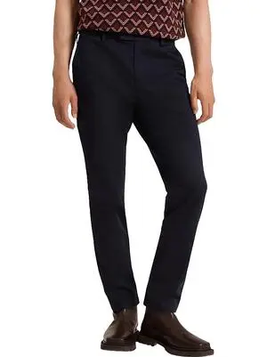 Ted Baker London Howeton Slim Stretch Cotton Chino Pant - Navy