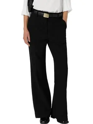 Gerard Darel Cloe Wide Leg Pants - Black