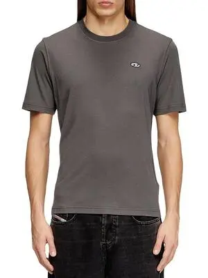 DIESEL® T-adjust-doval-pj Cotton Tee - Grey