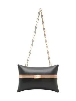 Cult Gaia Olea Chain-strap Clutch Bag - Black