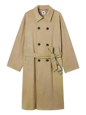 B+AB Double-breasted Belted Trench Coat - Neutrals