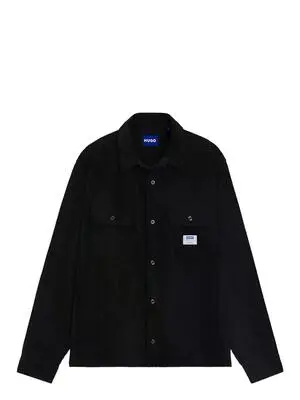 Hugo Corduroy Shirt Jacket - Black