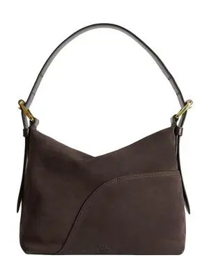 ATP ATELIER Bassanina Suede And Leather Mini Tote Bag - Walnut