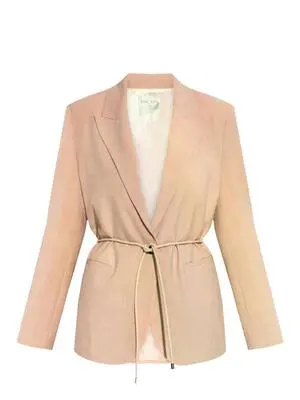 FORTE_FORTE Tie-waist Jacket - Neutrals