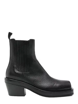 Agl 70mm Square-toe Boots - Black