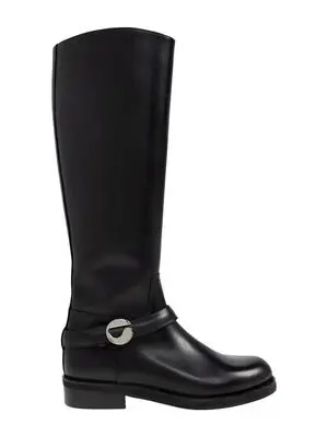 Coperni Buckle Strap Boots - Black