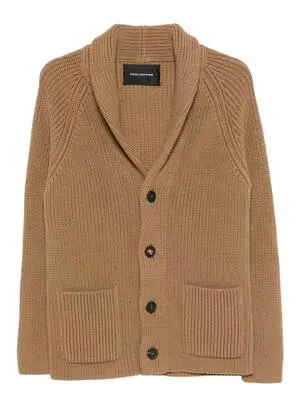 Tagliatore Button-up Cardigan - Brown