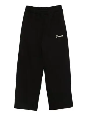LANEUS Logo-Embroidered Pants
