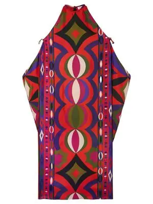 EMILIO PUCCI Collane-Print Maxi Dress