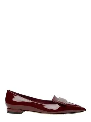 STUART WEITZMAN Sovinnie Ballet Flat Red