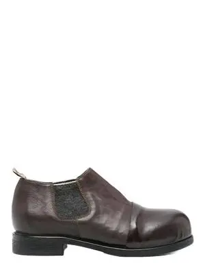 ZIGGY CHEN Panelled Boots - Brown